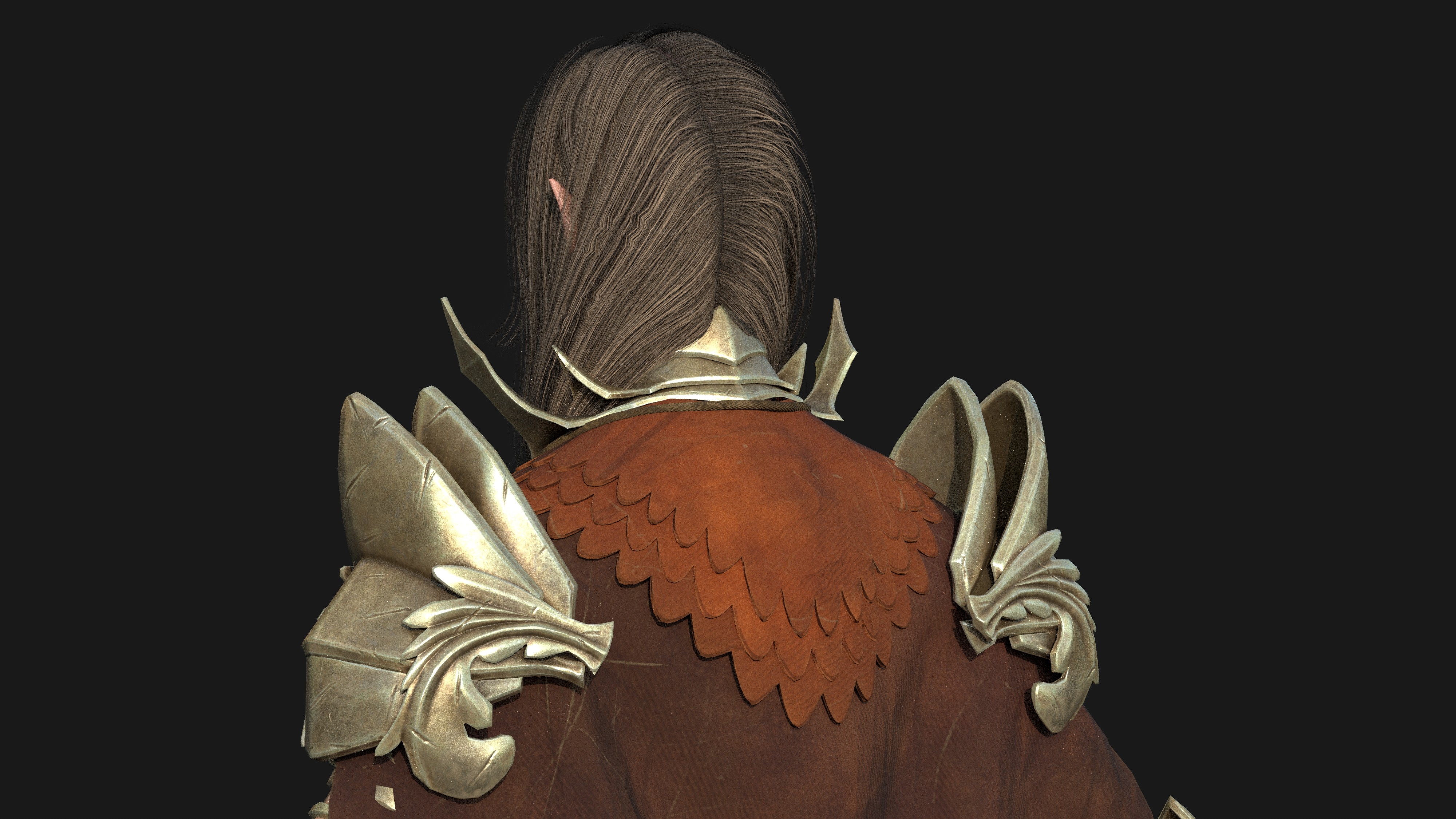 Valkyrie girl 3D - TurboSquid 1475036