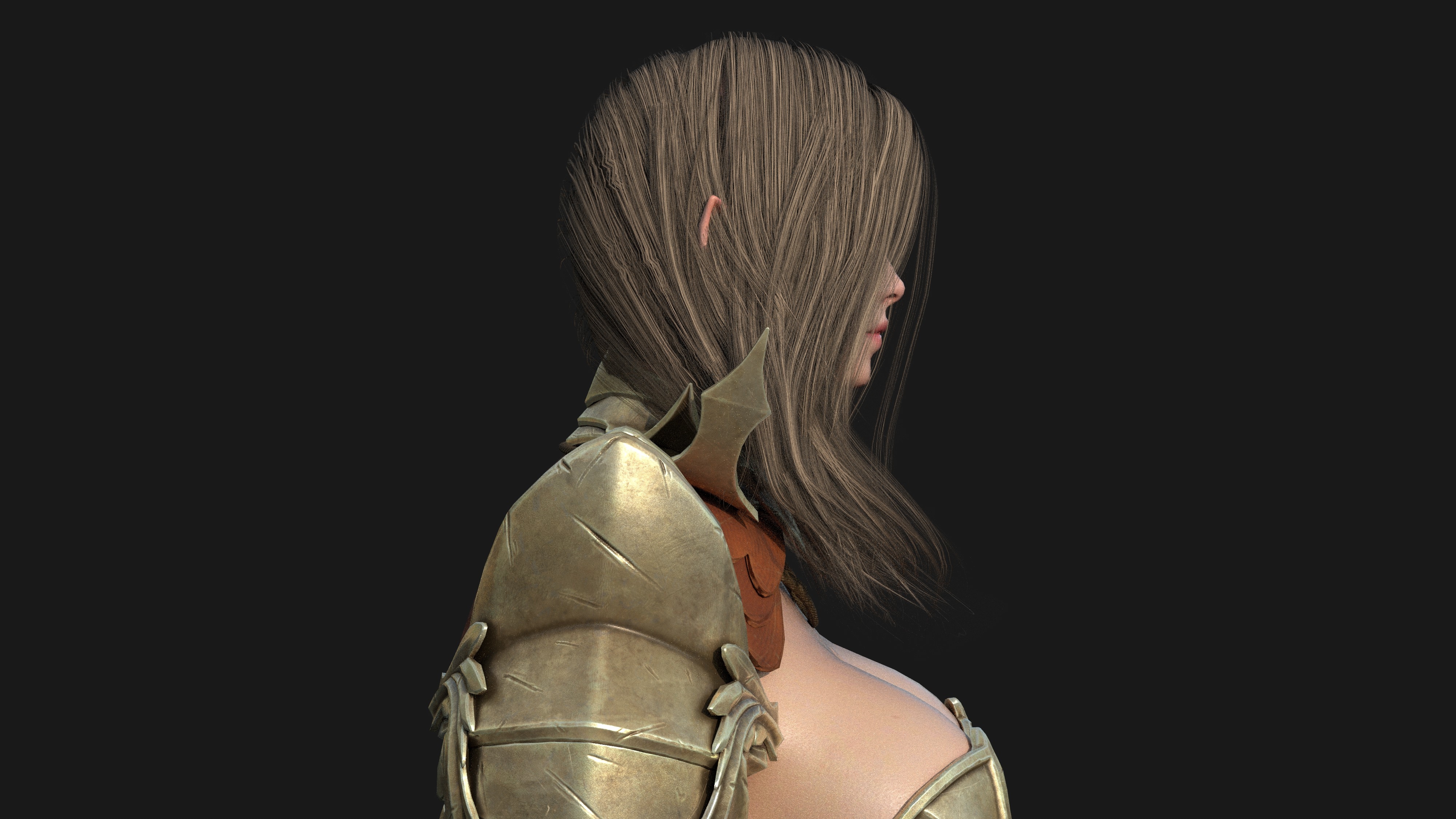 Valkyrie girl 3D - TurboSquid 1475036