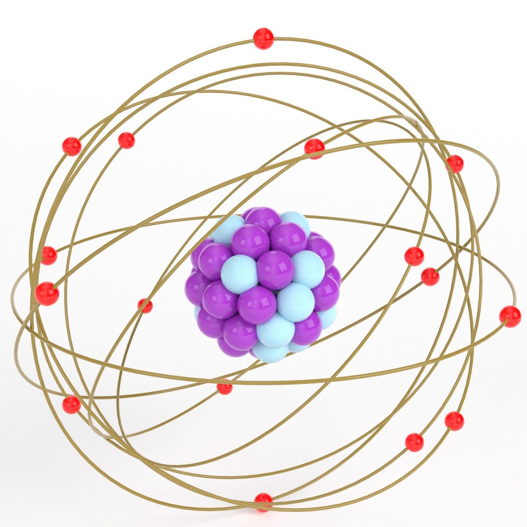 Stylized atom 3D - TurboSquid 1475061