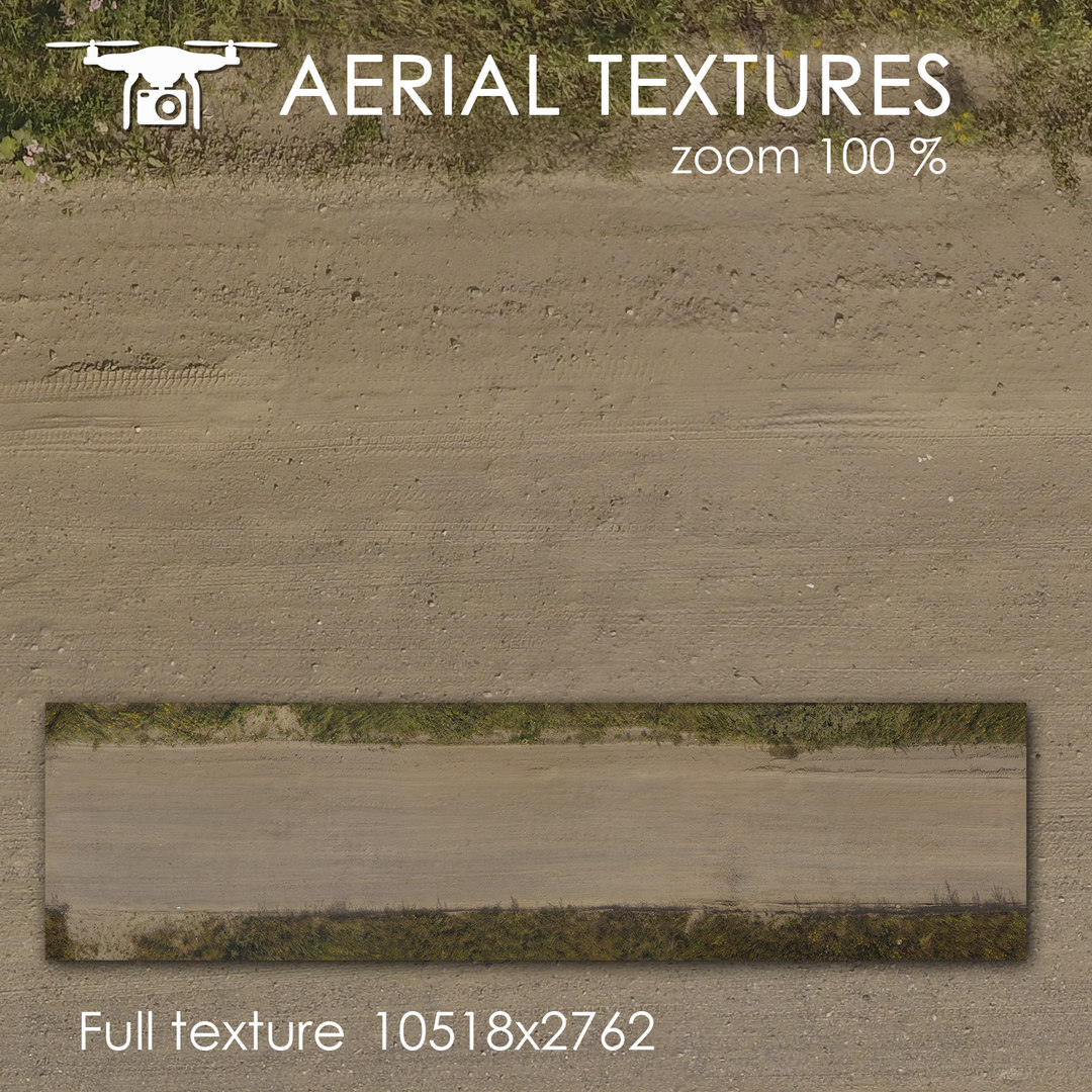 Texture Land road grass