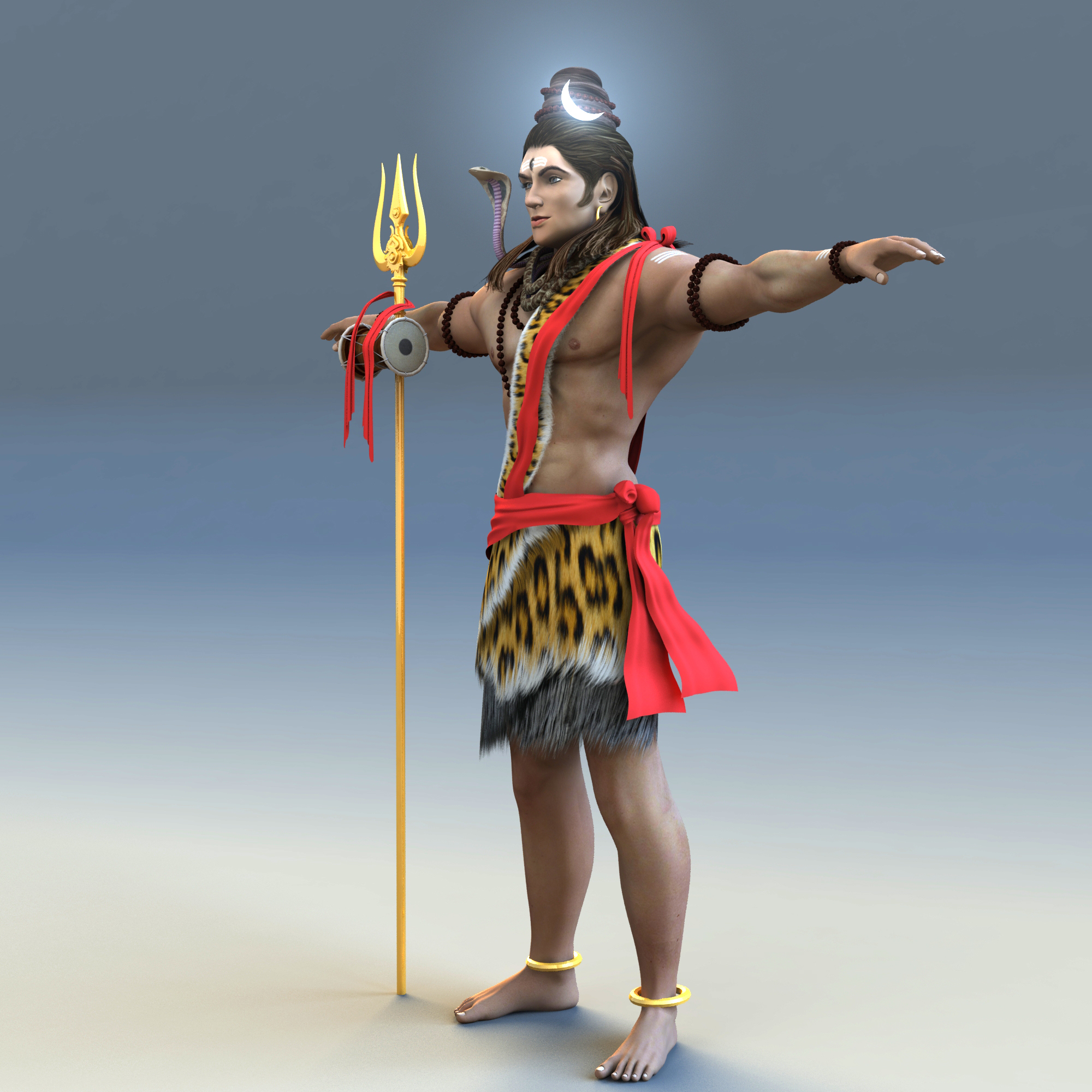 Shiva destroyer 3D - TurboSquid 1475365
