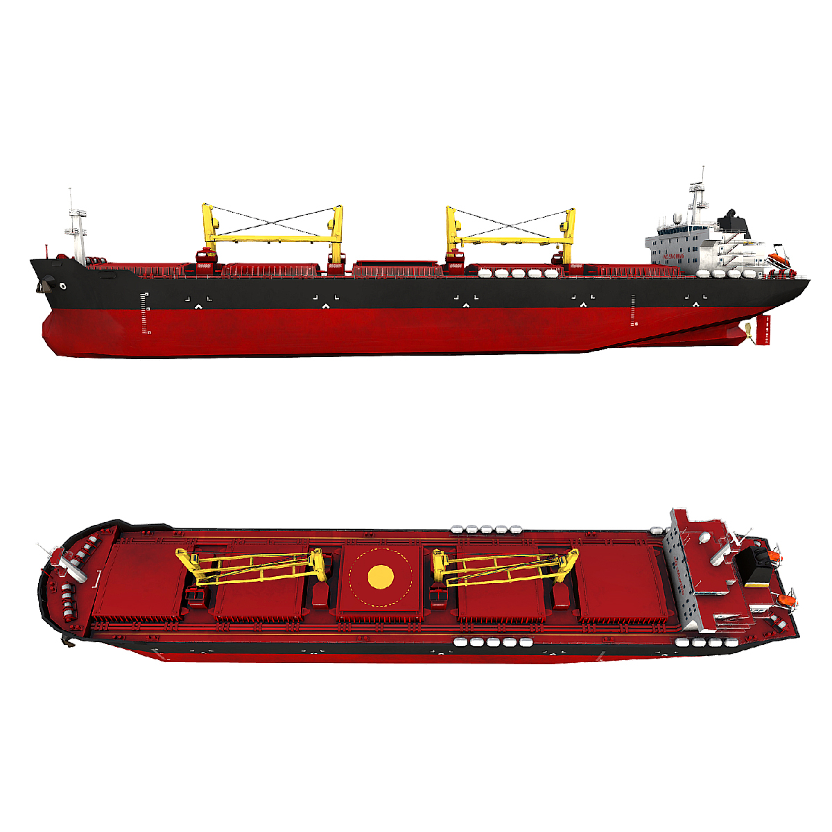 3D ship bulker - TurboSquid 1475517