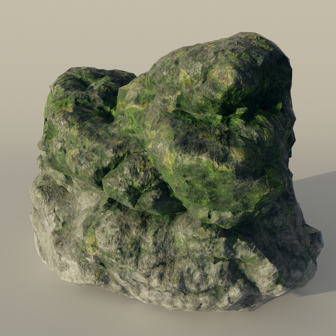 3D rock sculpted blender - TurboSquid 1475535