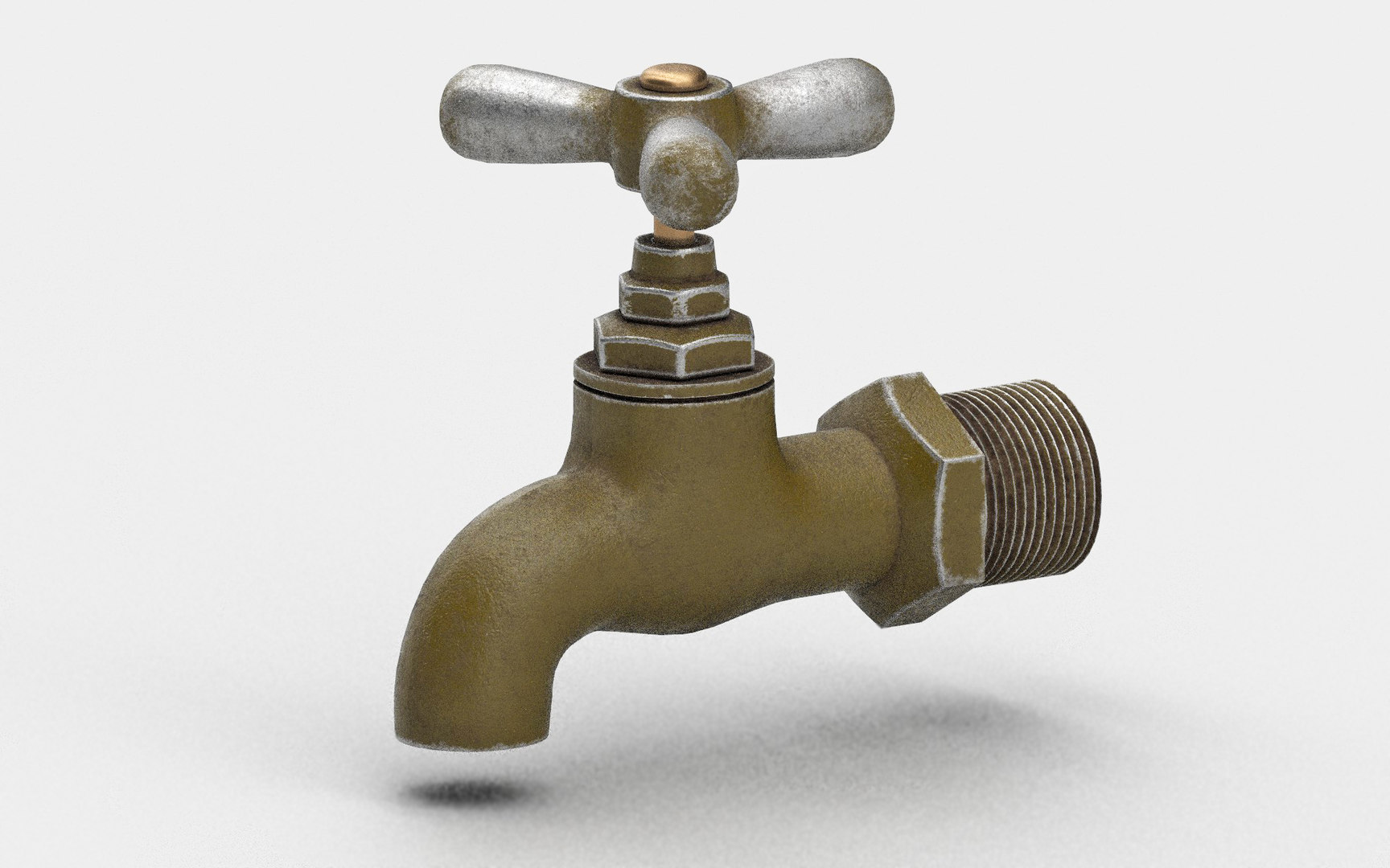 Old water tap 3D model - TurboSquid 1475528