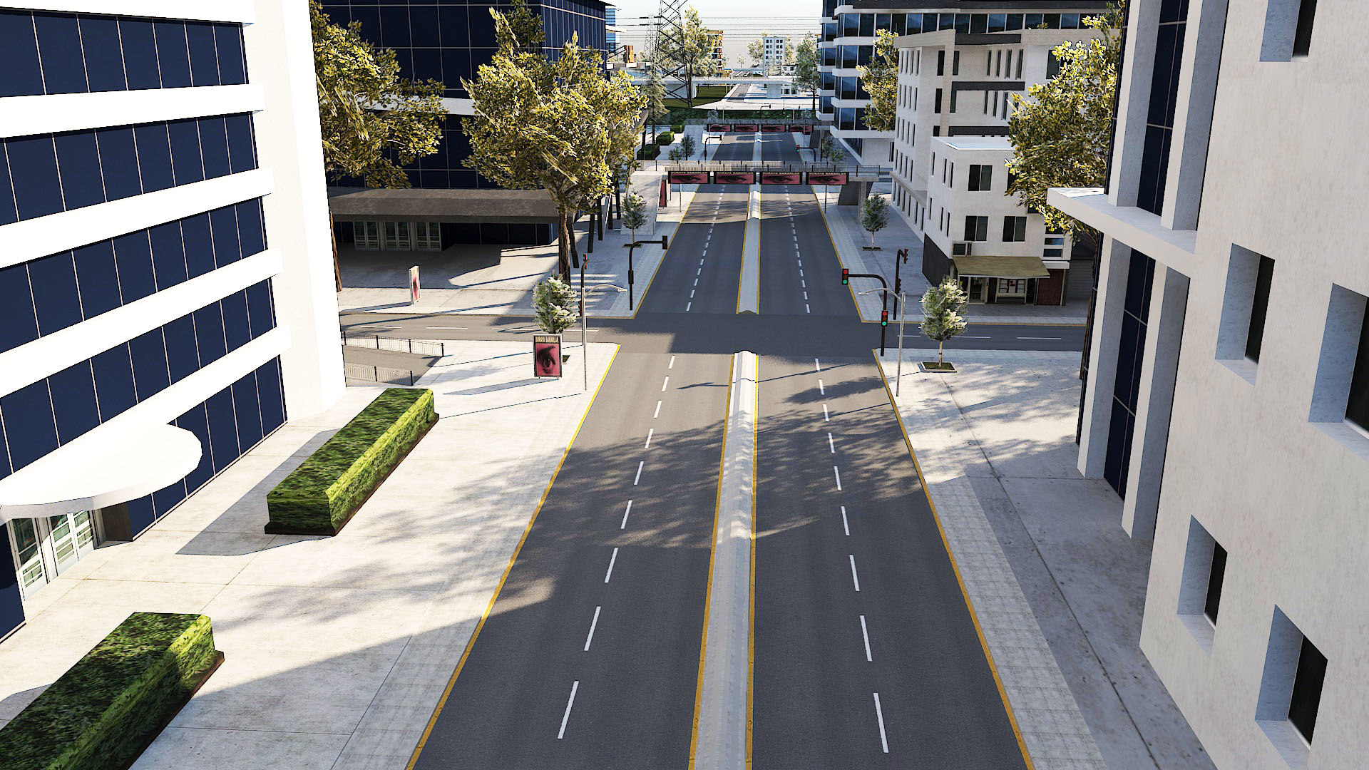 City unity 3D model - TurboSquid 1475552