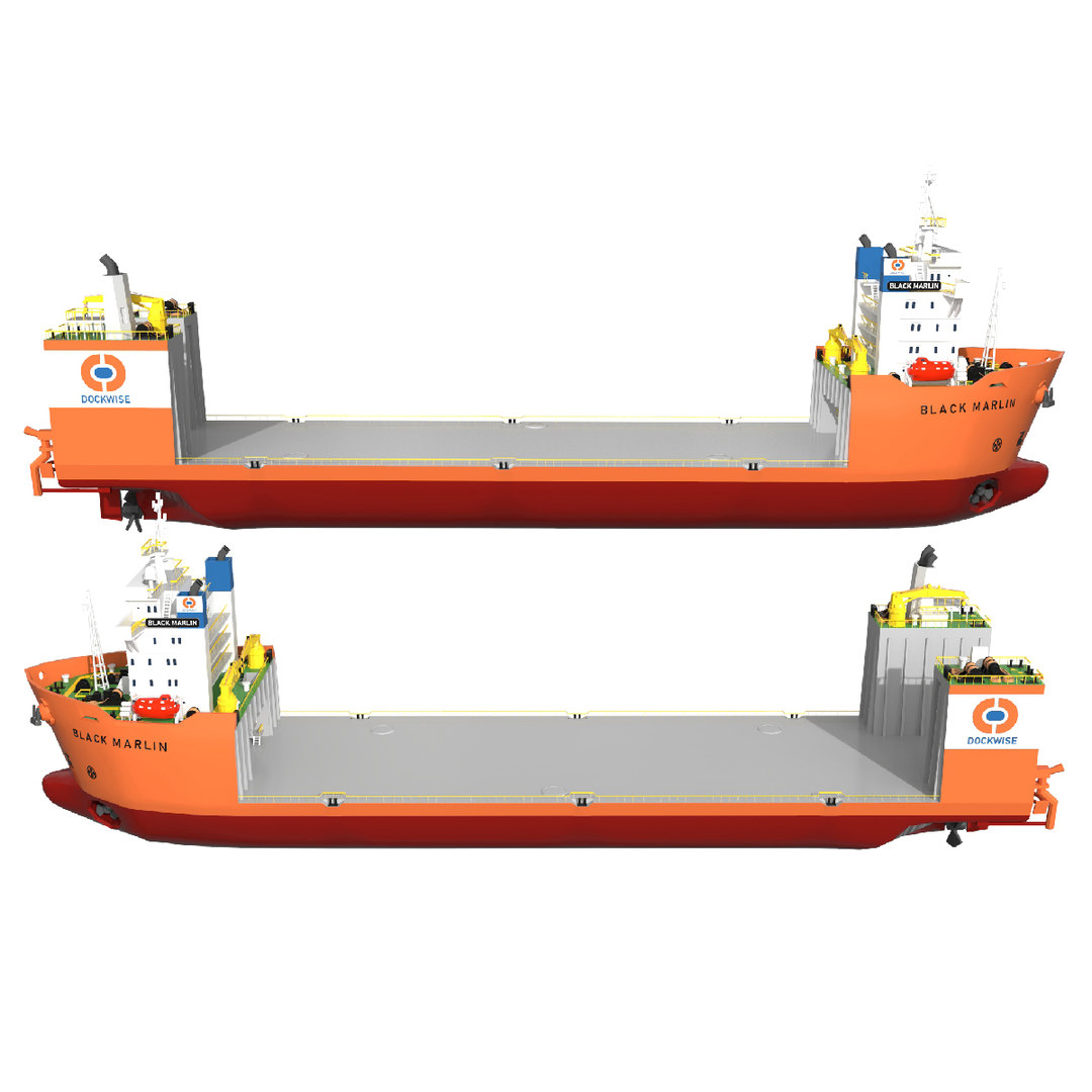Heavy lift vessel 3D model - TurboSquid 1475533
