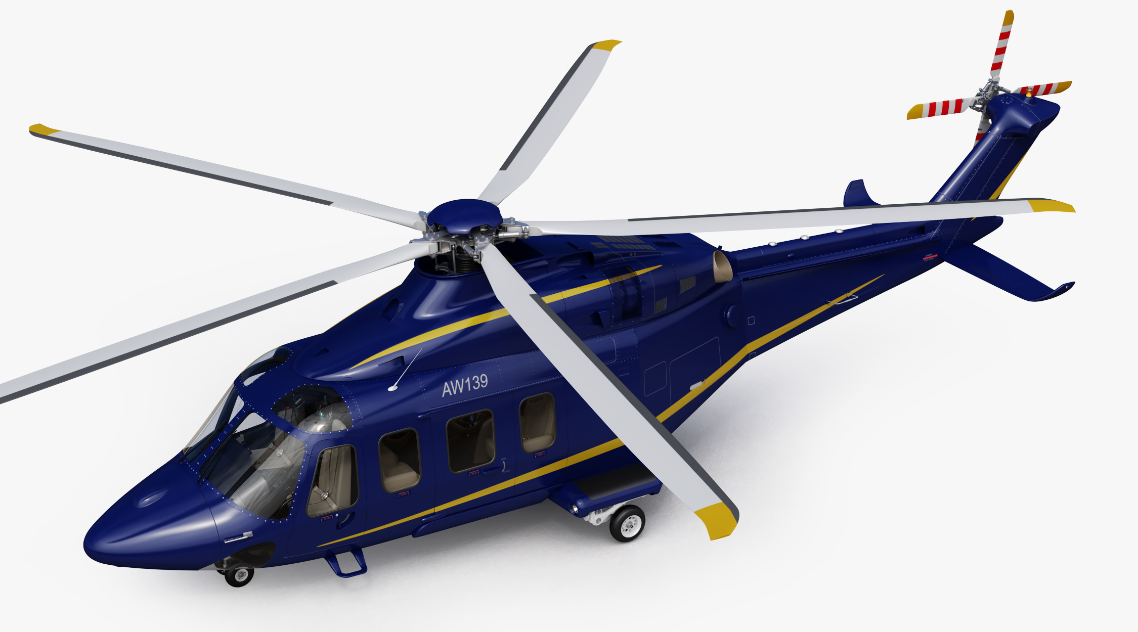 Agustawestland aw139 3D model - TurboSquid 1475569