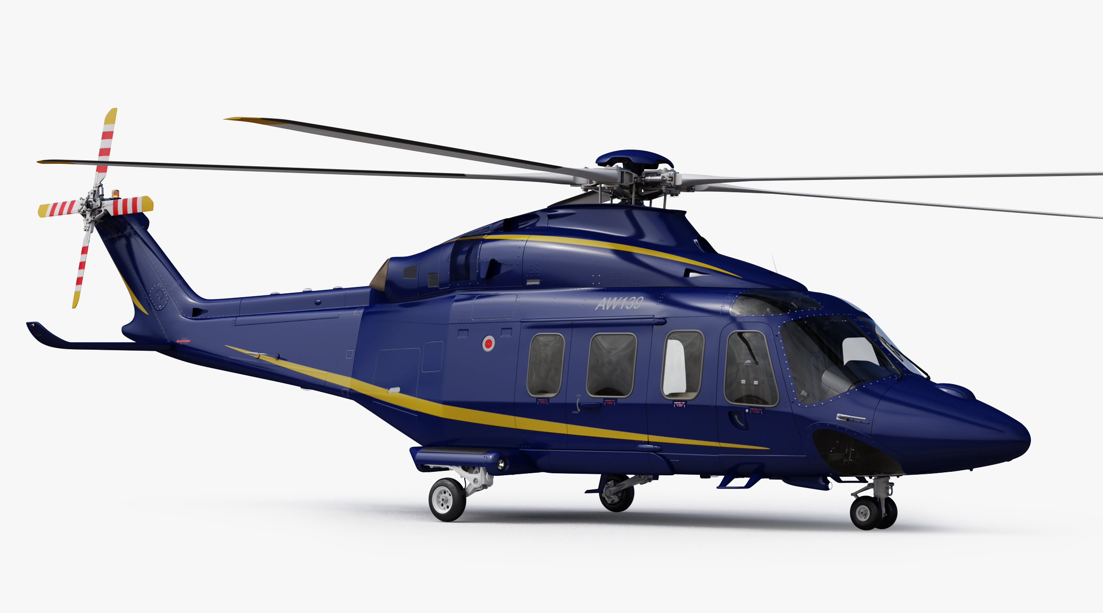 Agustawestland aw139 3D model - TurboSquid 1475569