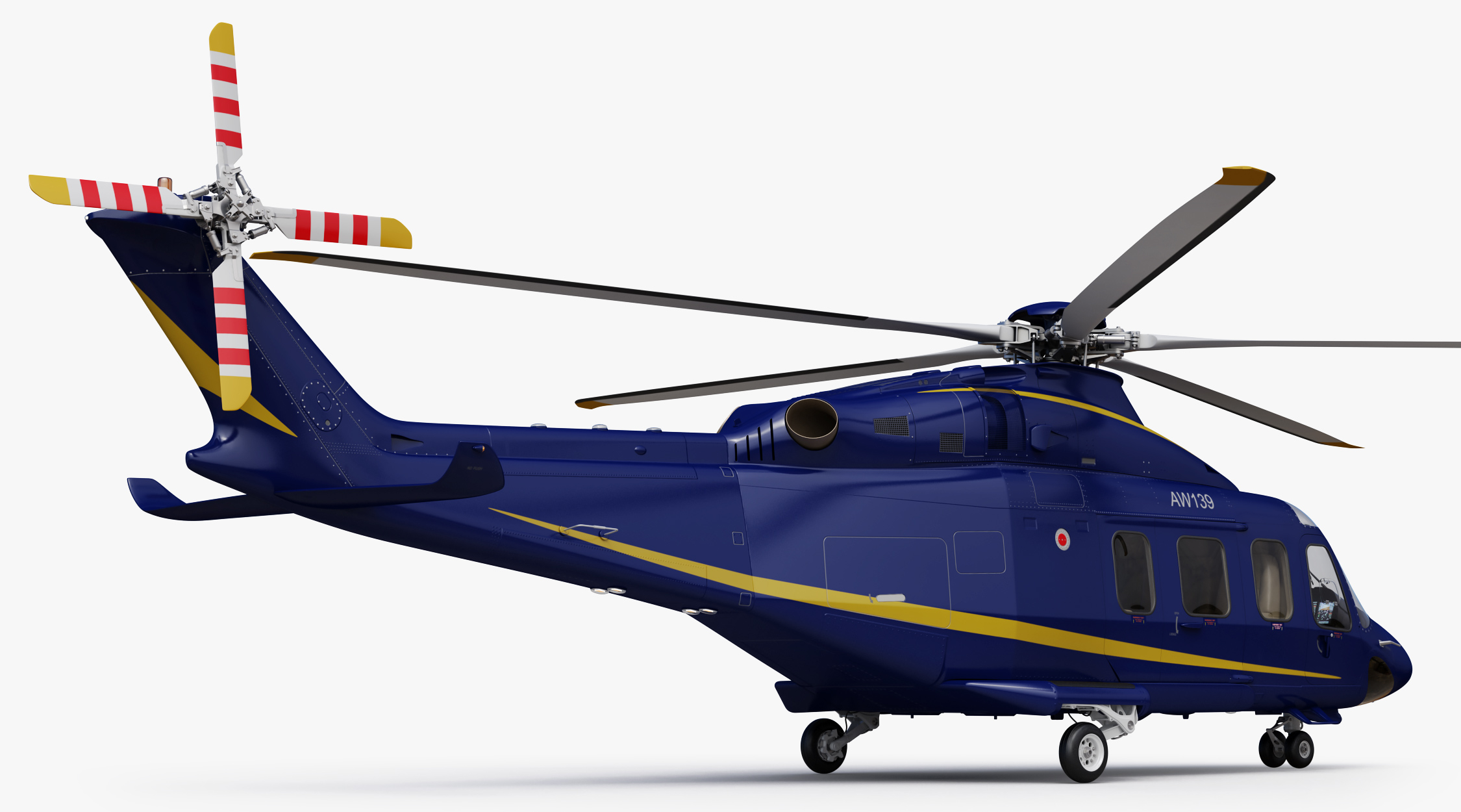 Agustawestland aw139 3D model - TurboSquid 1475569