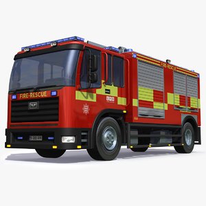 Fire Engine 3D Models for Download | TurboSquid