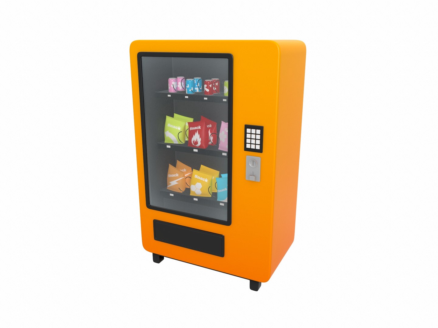 Vending machine 3D model - TurboSquid 1475660