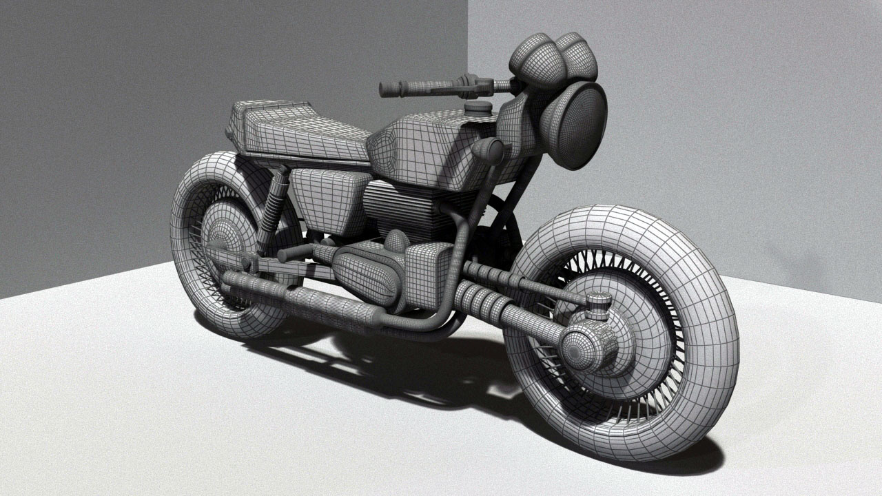 Sci fi motorcycle model - TurboSquid 1475693