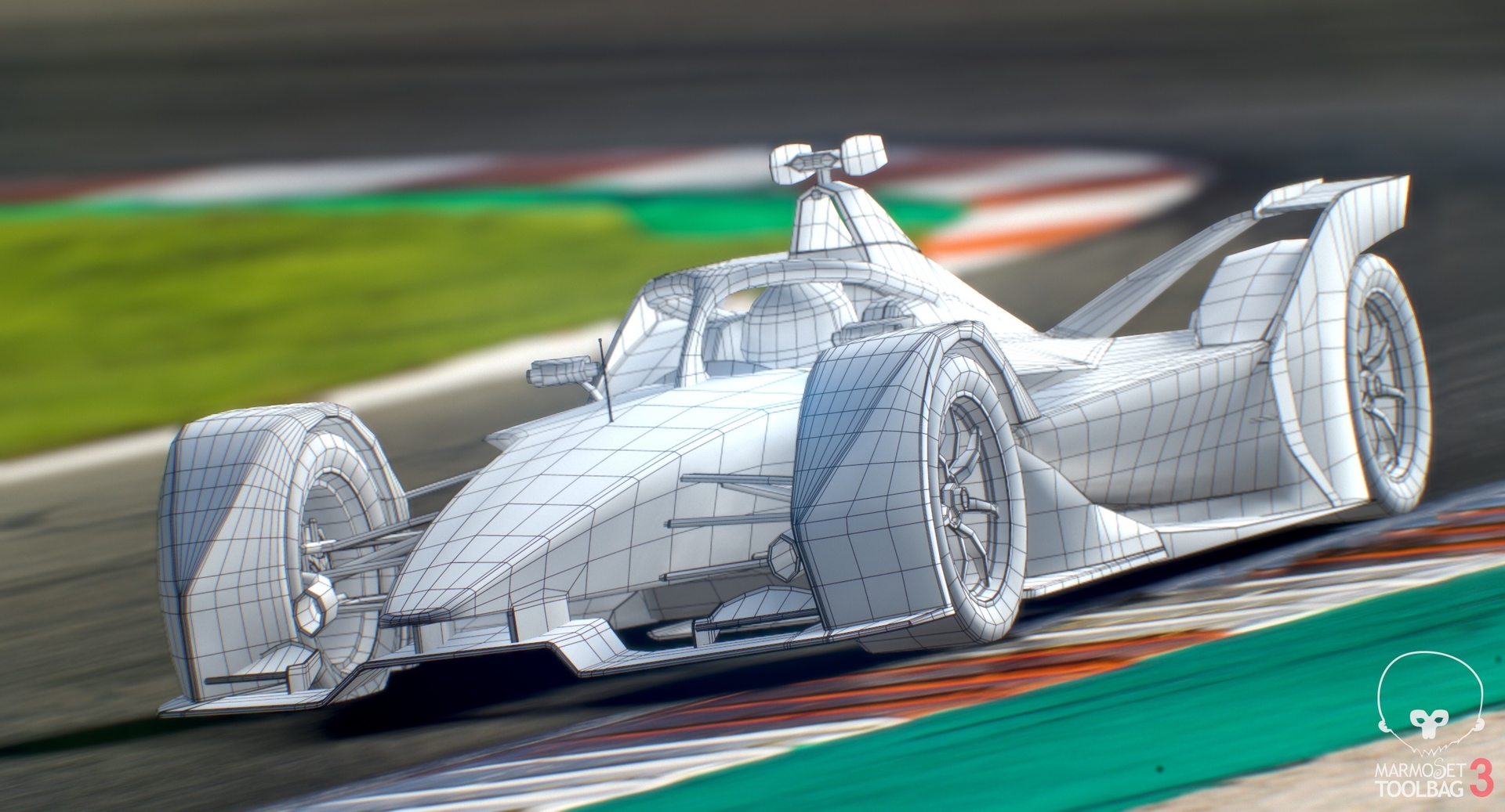 3D model porsche formula e team - TurboSquid 1475701