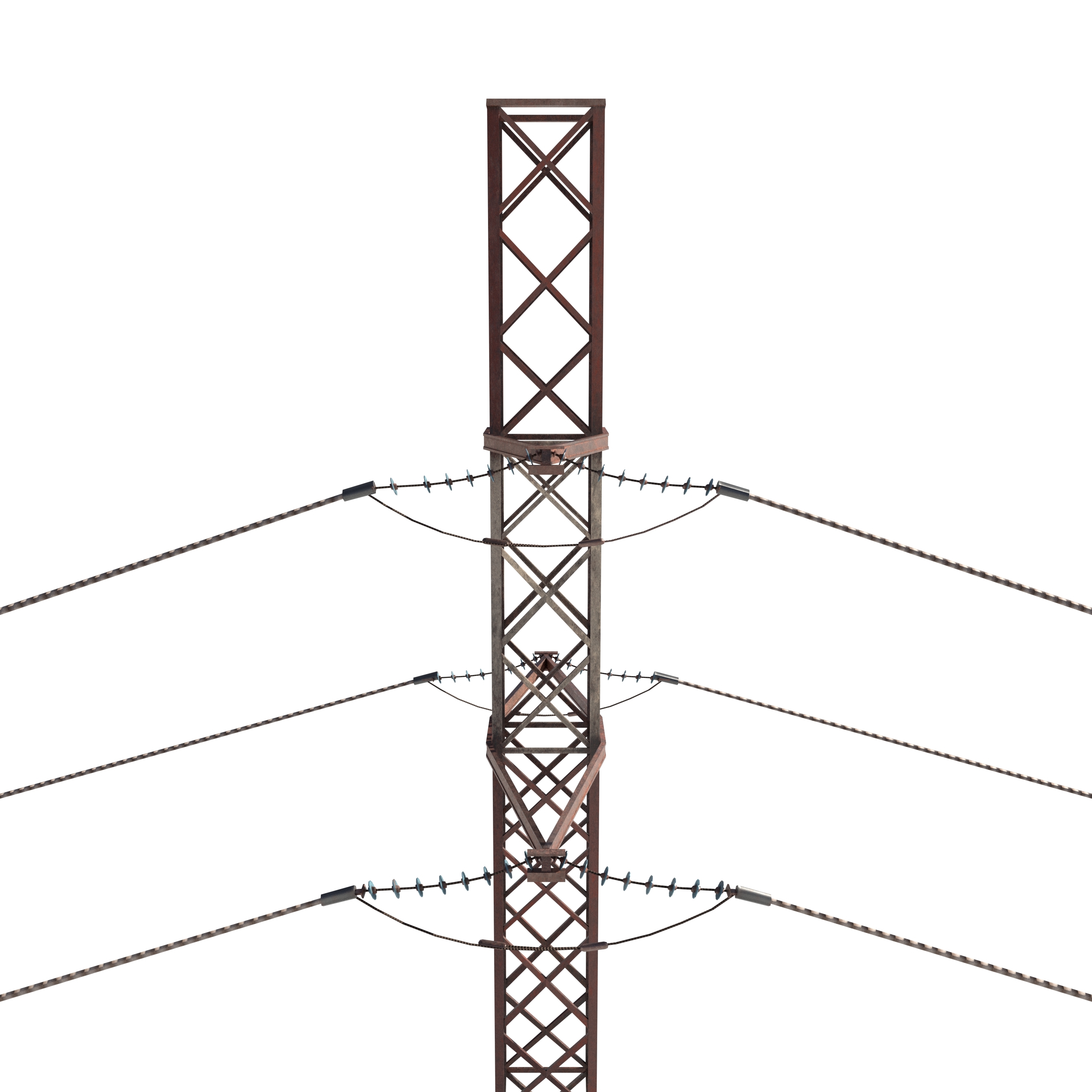 3D electricity poles model - TurboSquid 1475859