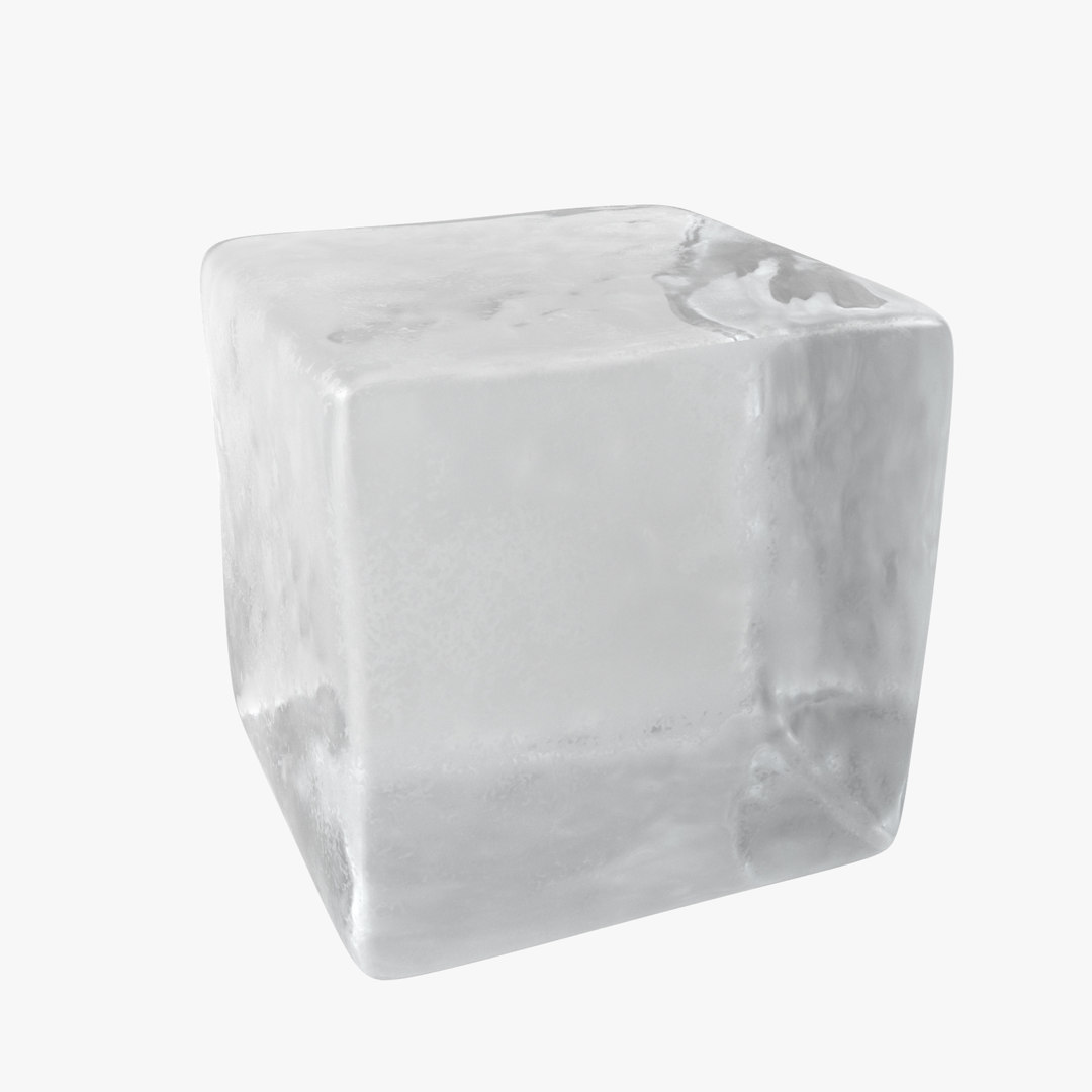 Ice cube frosted 3D - TurboSquid 1475894