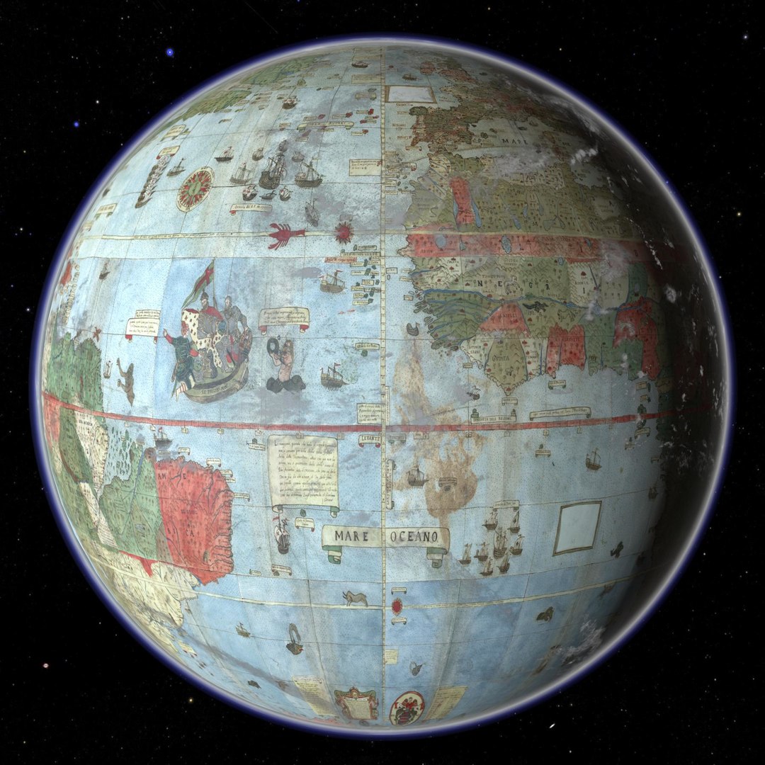 Planet earth vatican 1587 3D model - TurboSquid 1475989