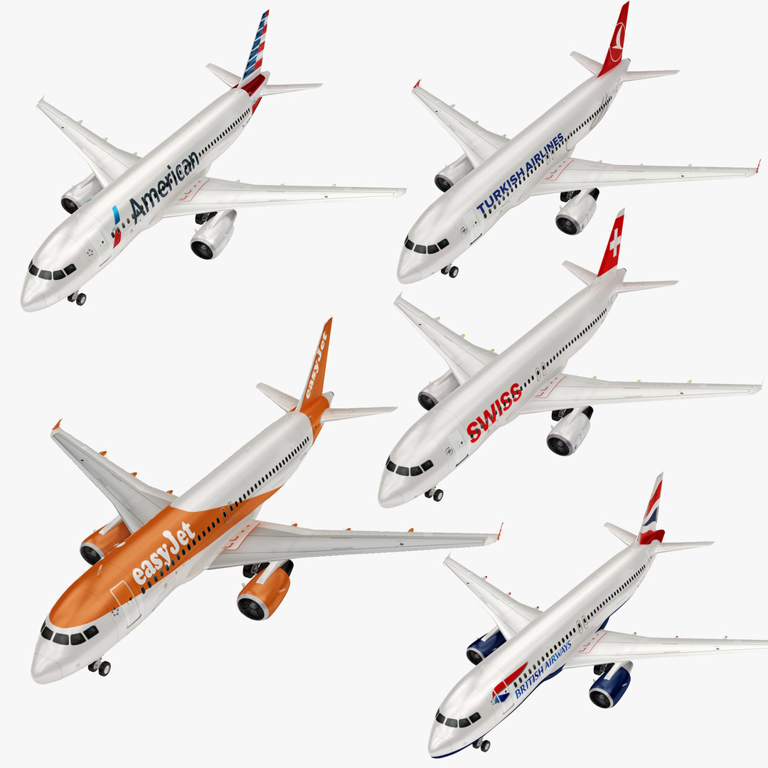 Realistic airbus a320 02 3D model - TurboSquid 1476019