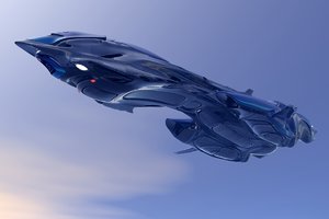 blender spaceship