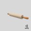 3D wooden rolling pin wood model - TurboSquid 1368305