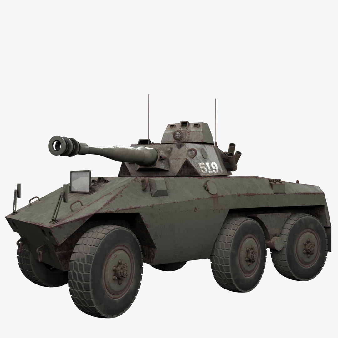 Ee-9 cascavel ver 2 3D - TurboSquid 1476505