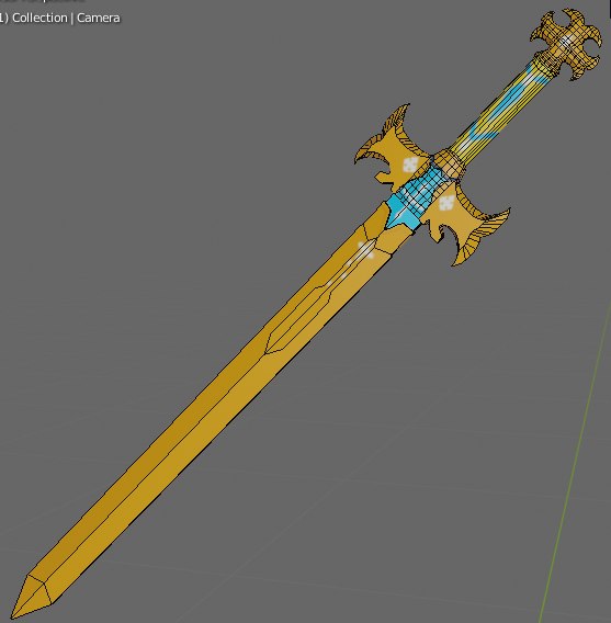 Espada de Oliveira Perfumada (Sword Art Online)) Modelo 3D - TurboSquid ...