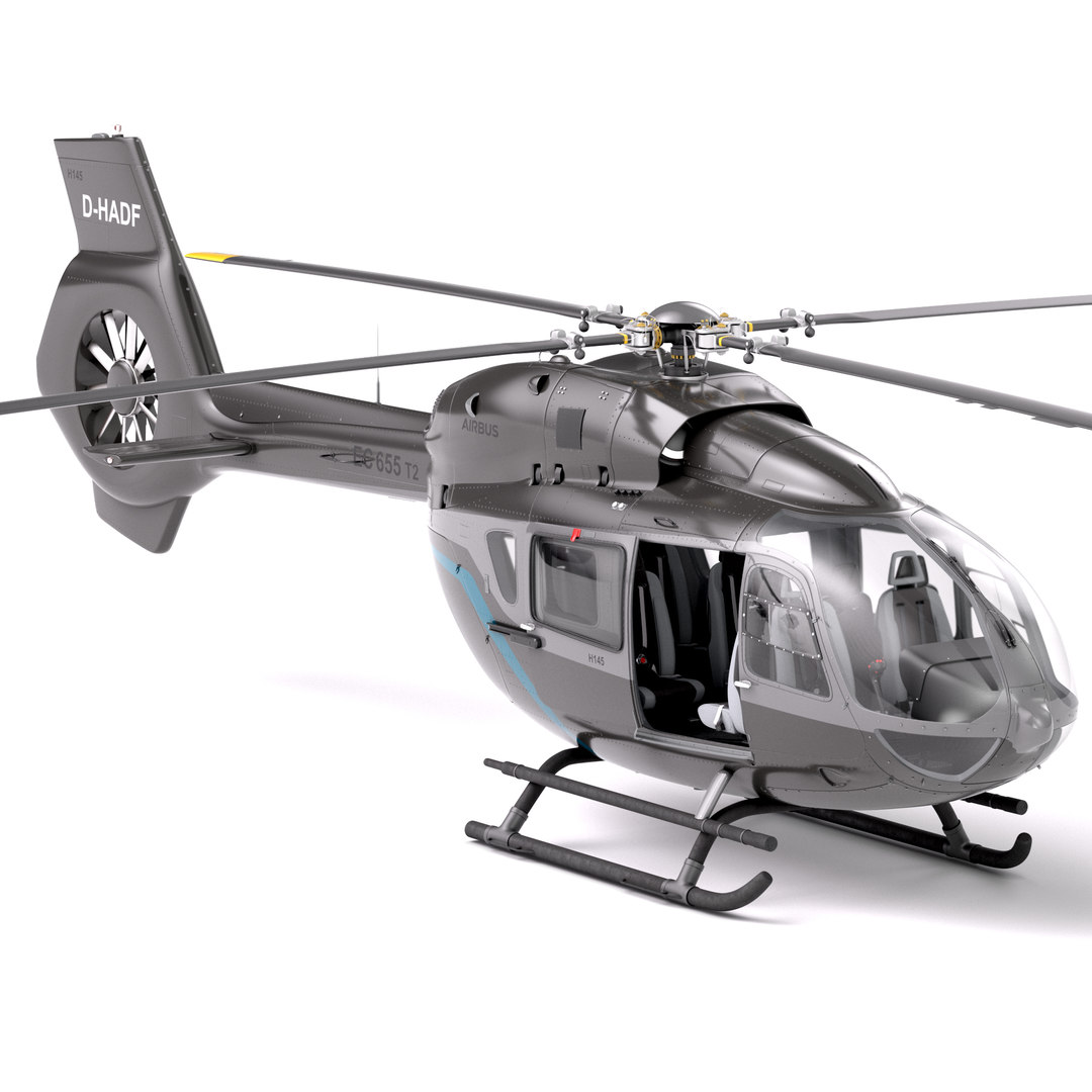 3D airbus h145 - interior model - TurboSquid 1476477