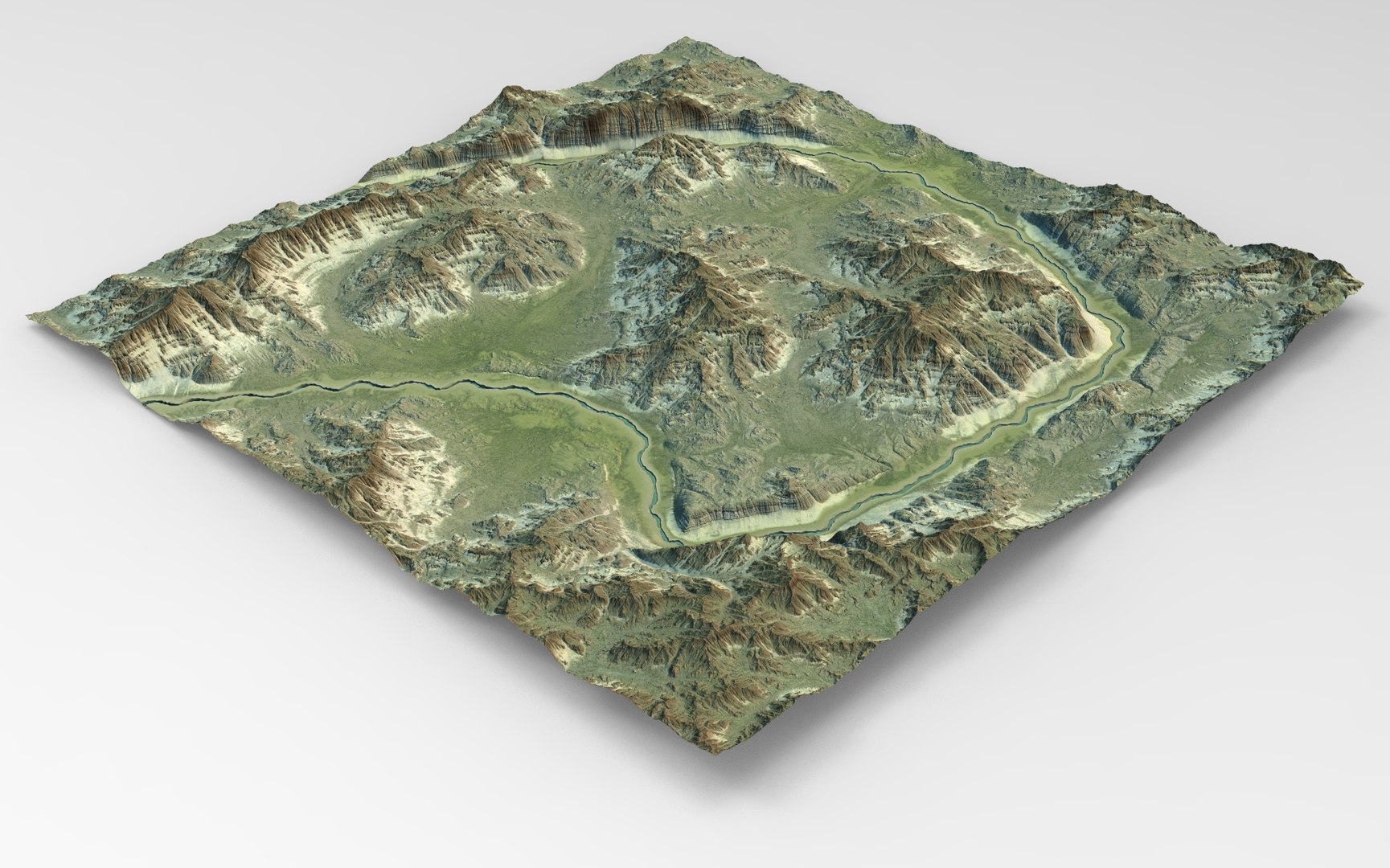 3D games terrain - TurboSquid 1476586