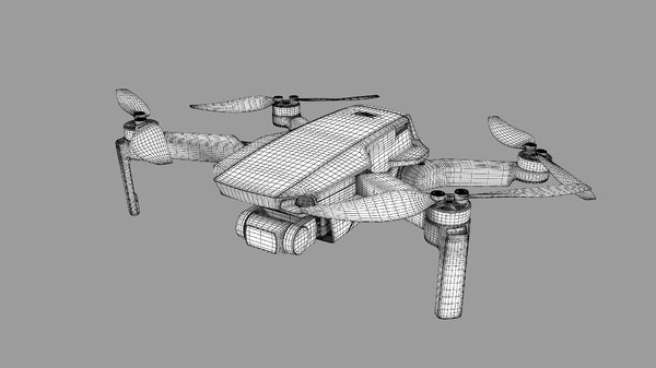 3D mavic mini drone - TurboSquid 1476626