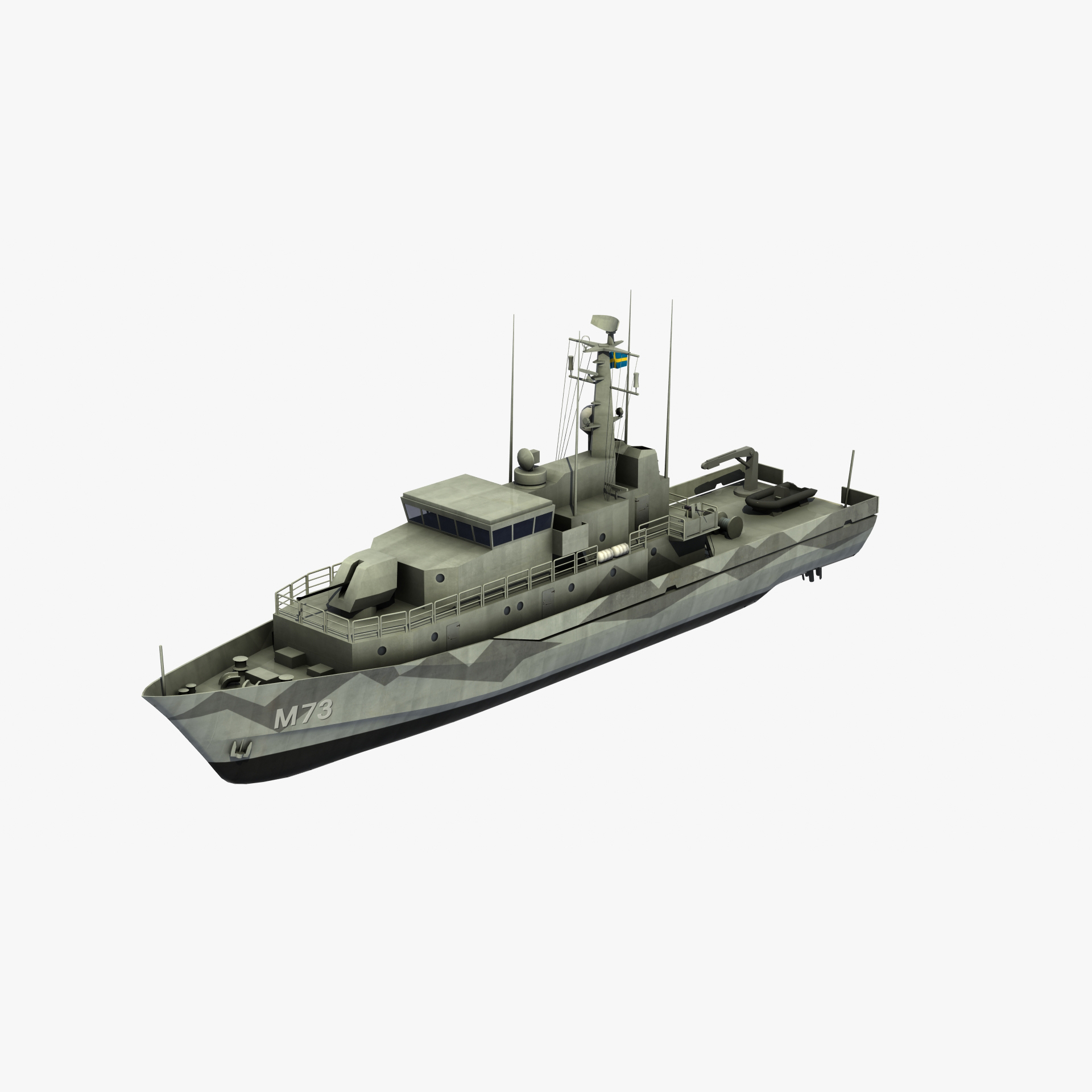 Koster class countermeasure vessel model - TurboSquid 1476795