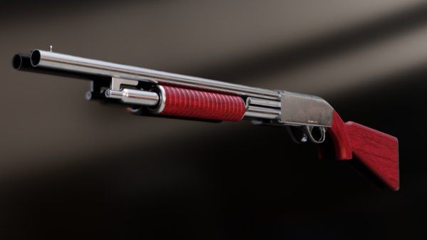 Shotgun Blender Models for Download | TurboSquid