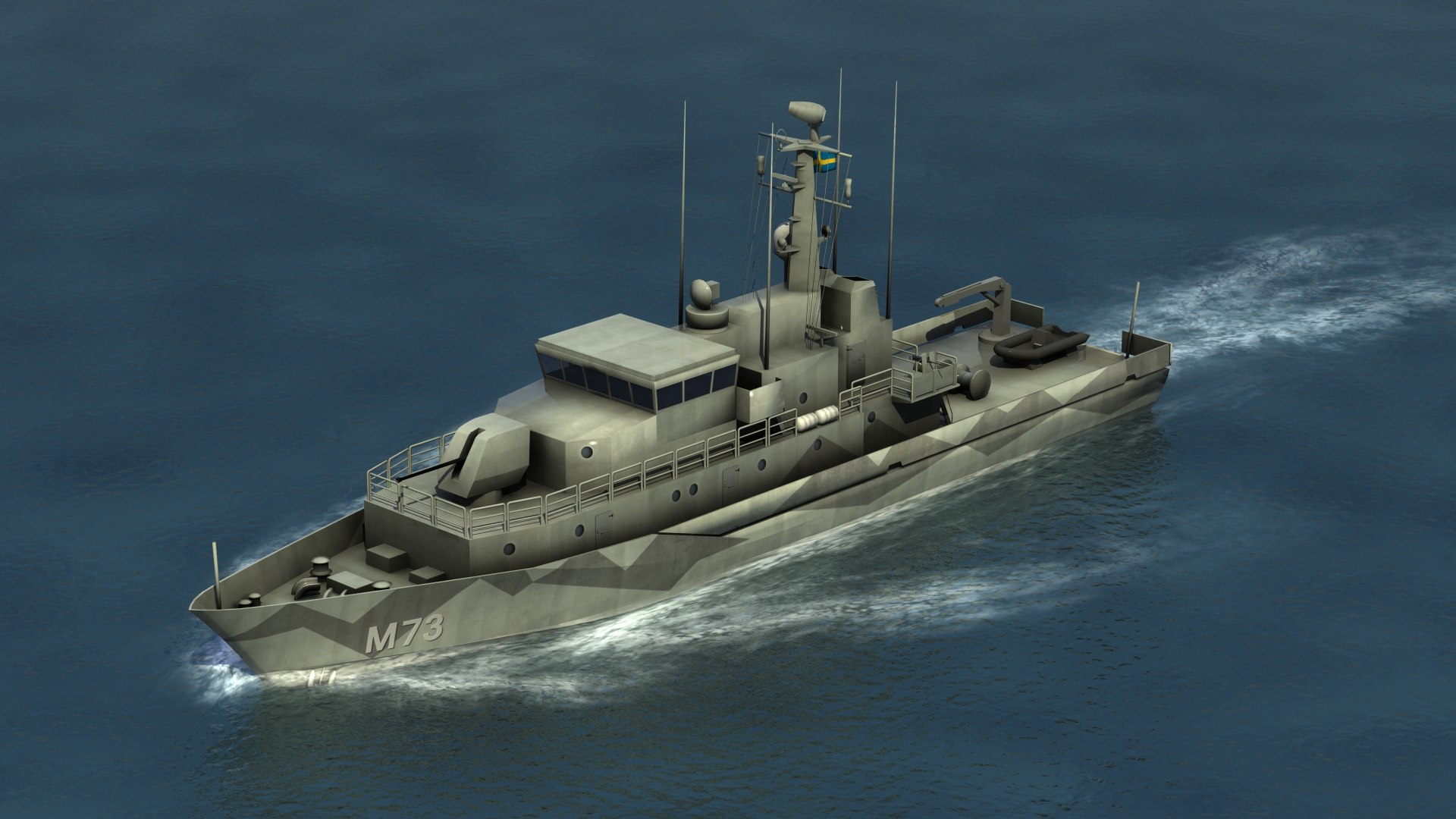 Koster class countermeasure vessel model - TurboSquid 1476795