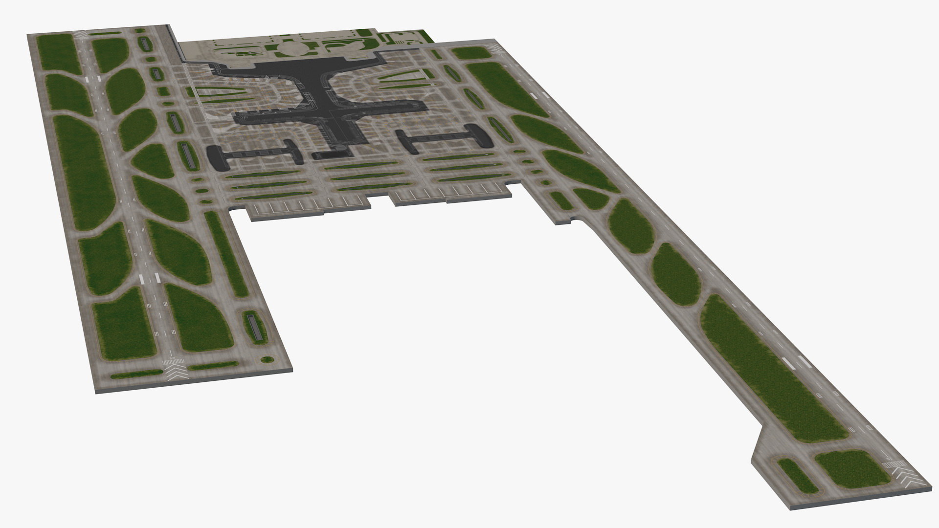 Airport area 3D model - TurboSquid 1476865