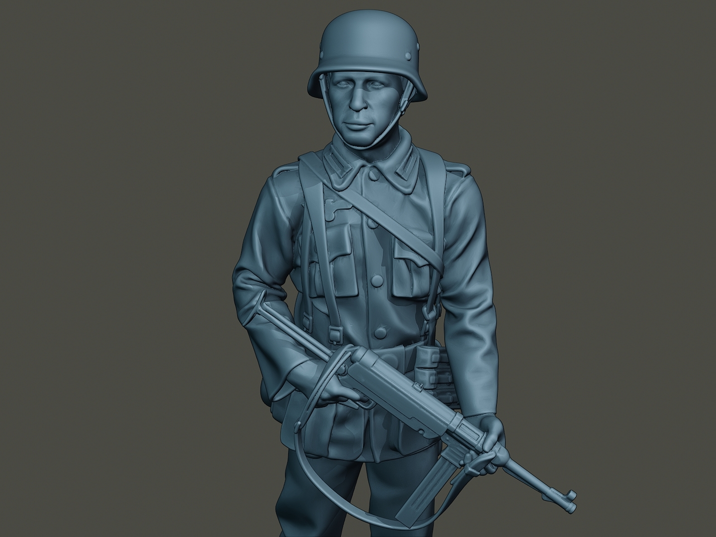 German soldier ww2 stand 3D model - TurboSquid 1476879