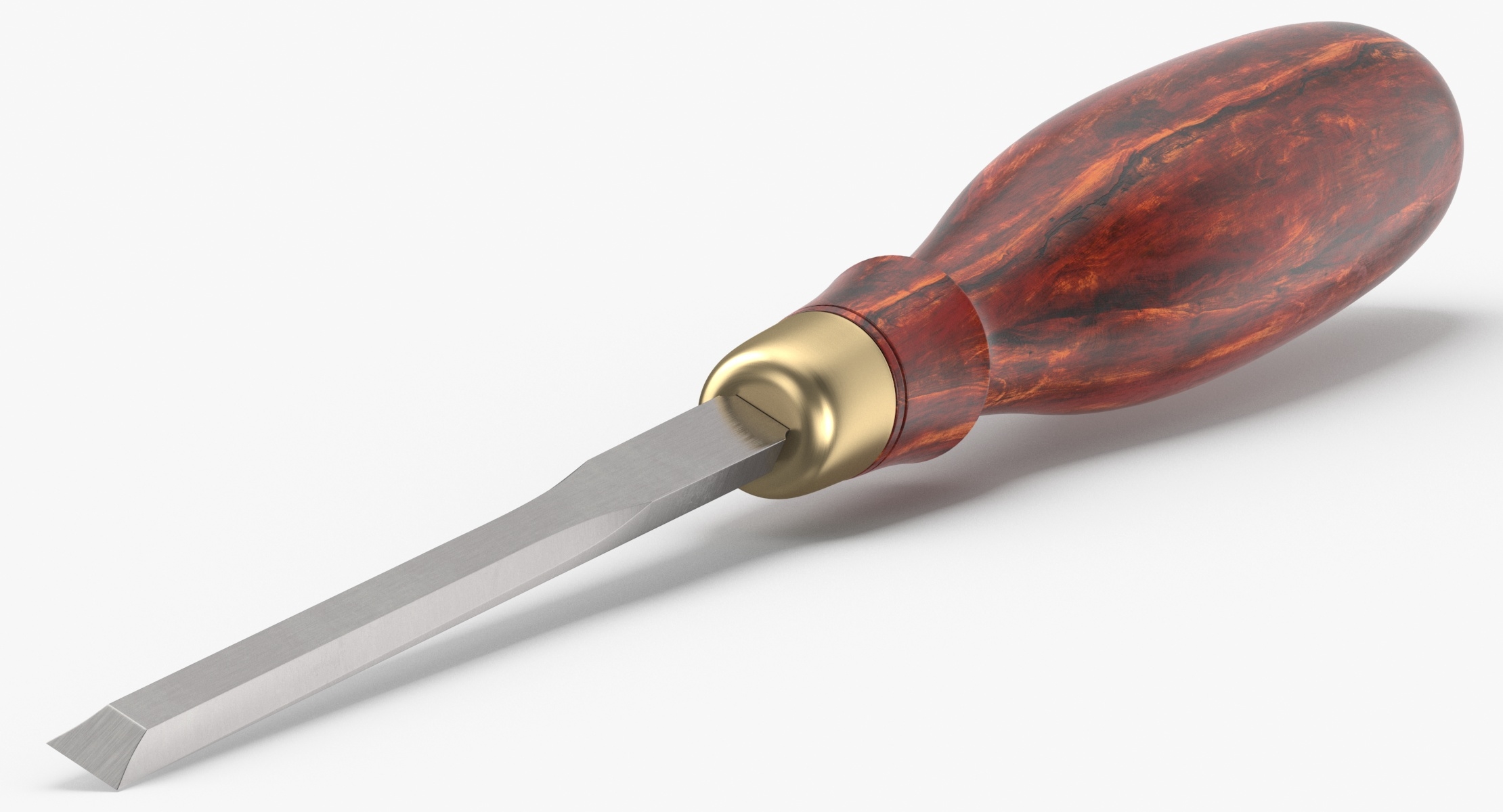 Woodworking chisel 3D - TurboSquid 1477256