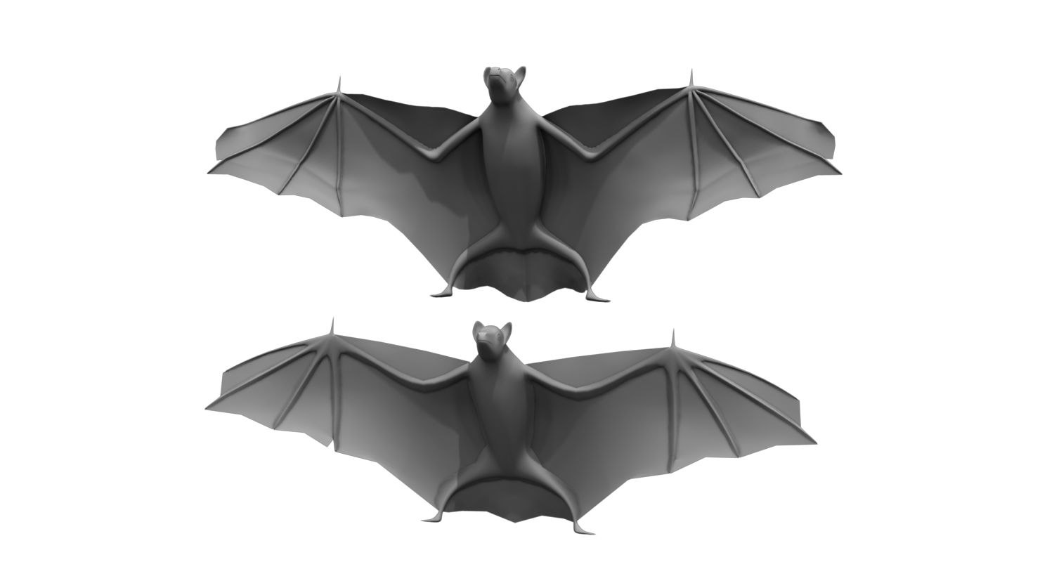 Bat 3D - TurboSquid 1477229