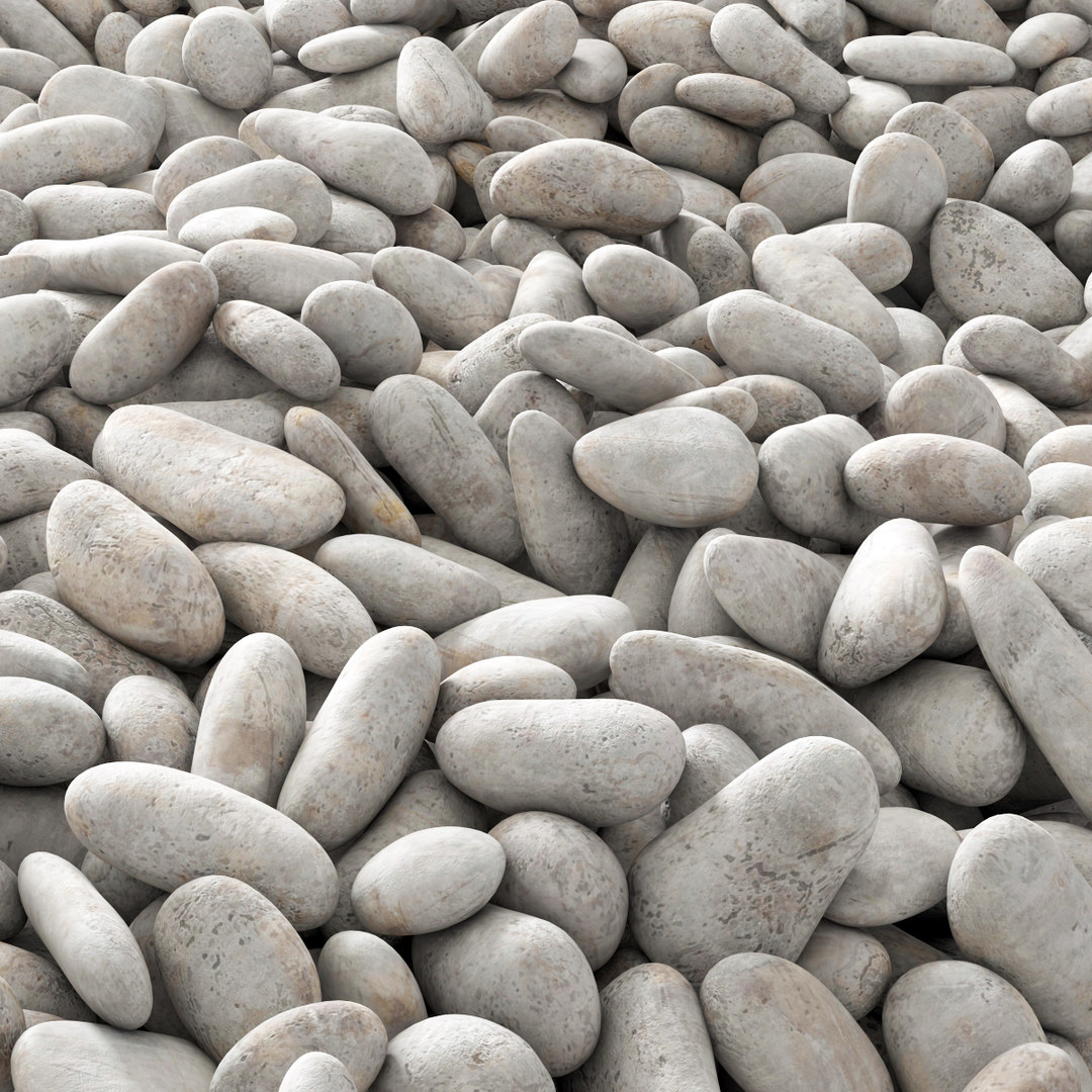 Pebble road 3D model - TurboSquid 1477244