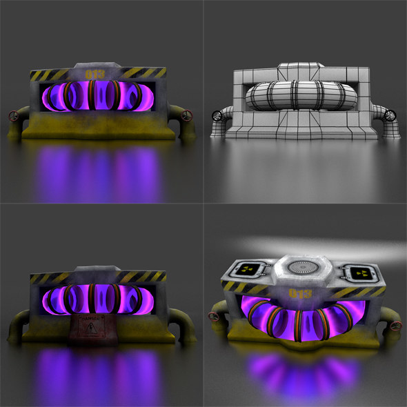 3D reactor games - TurboSquid 1477425 3D reactor games - TurboSquid 1477425