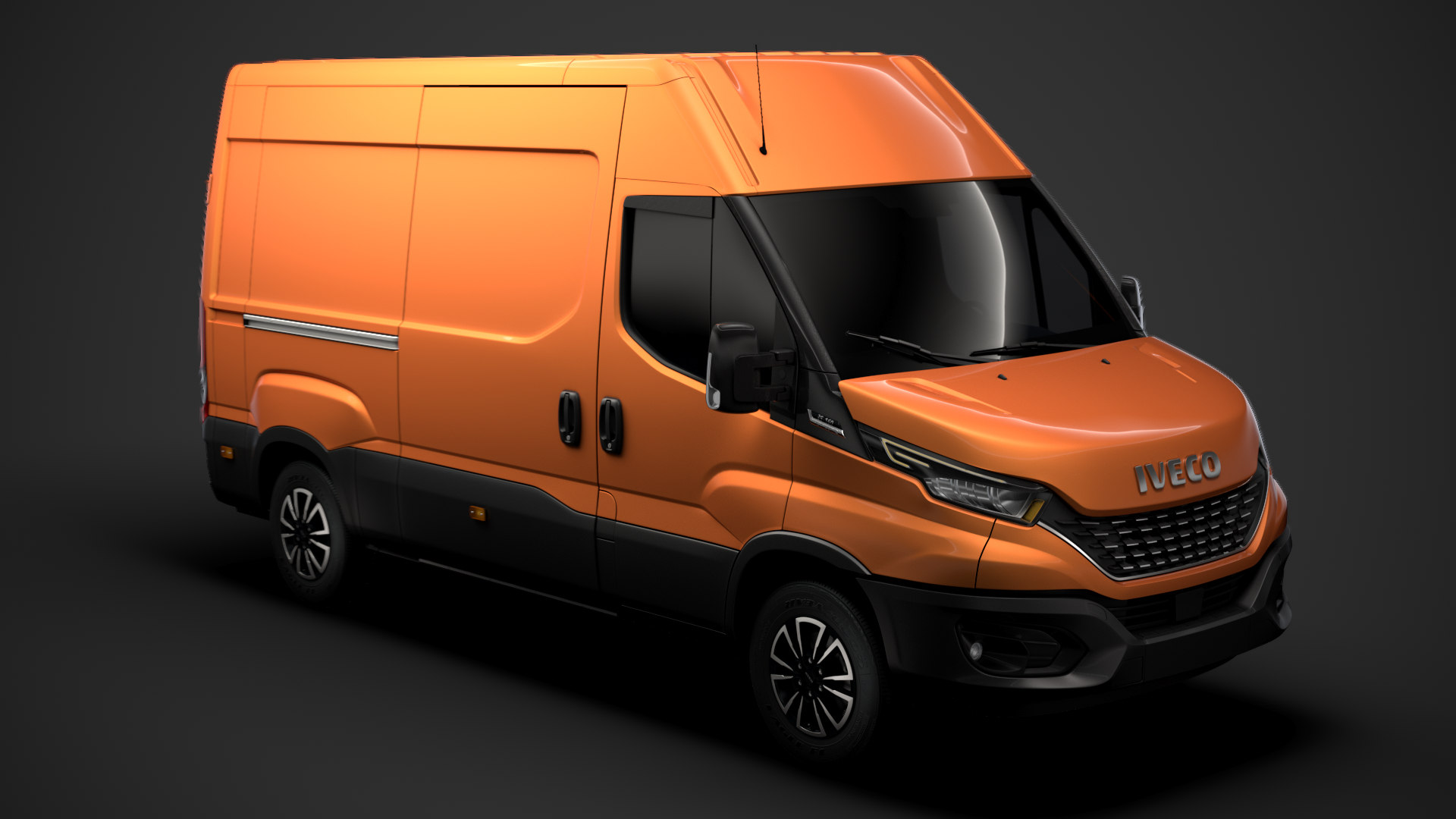 Iveco daily van l2h2 3D model - TurboSquid 1477892