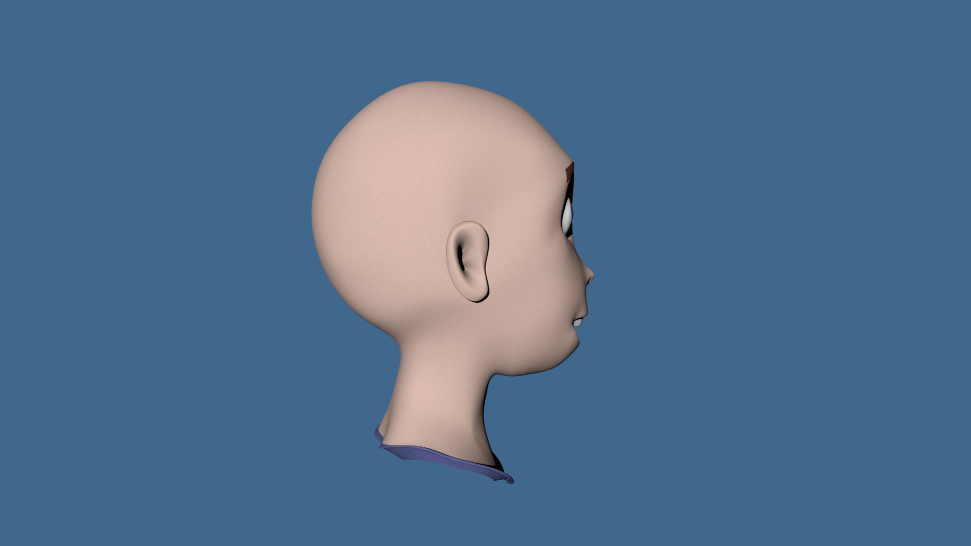 3D cartoon head - TurboSquid 1478107
