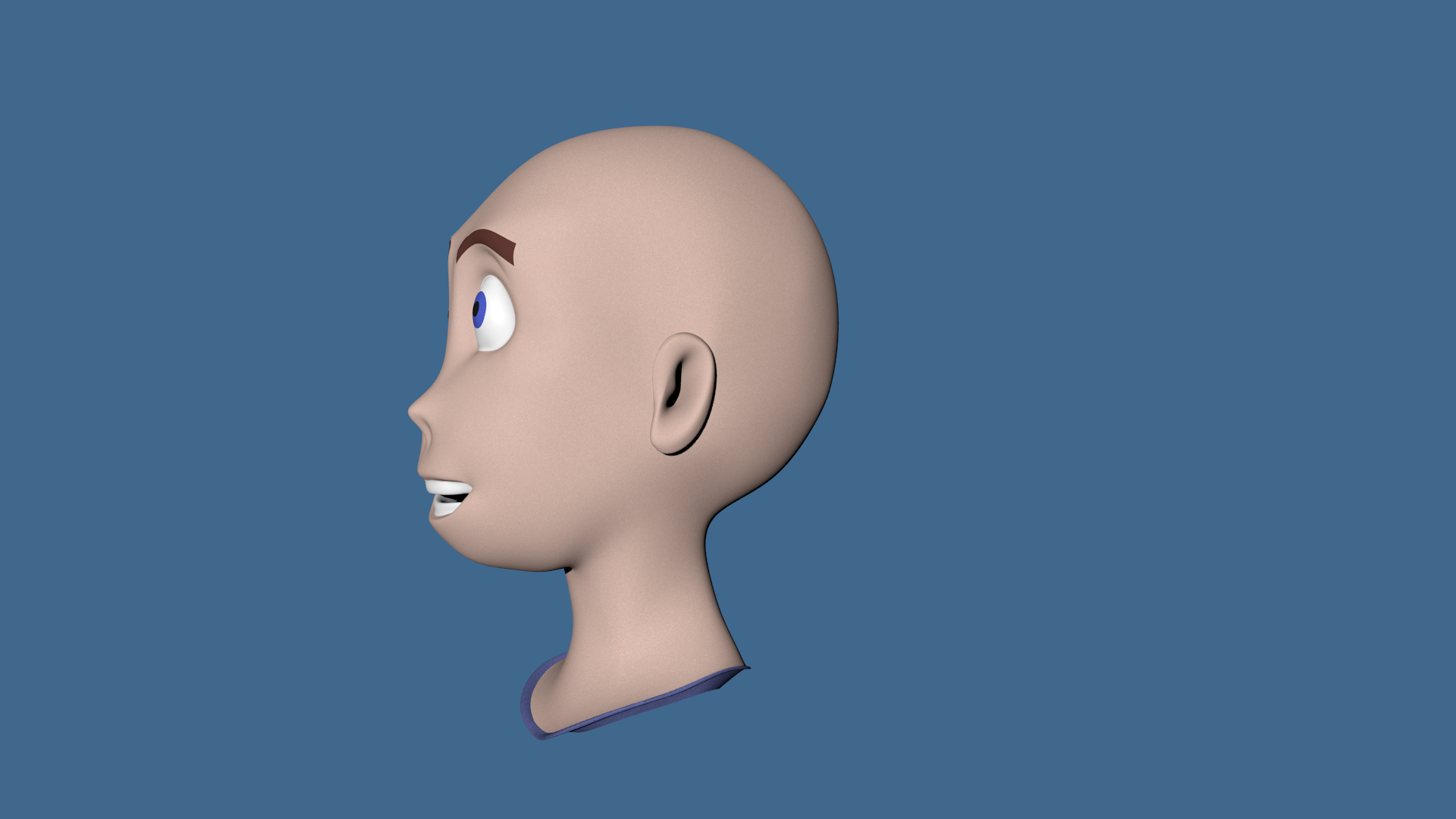 3D cartoon head - TurboSquid 1478107