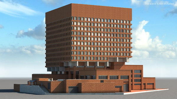 Headquarters nypd police building 3D model - TurboSquid 1478260