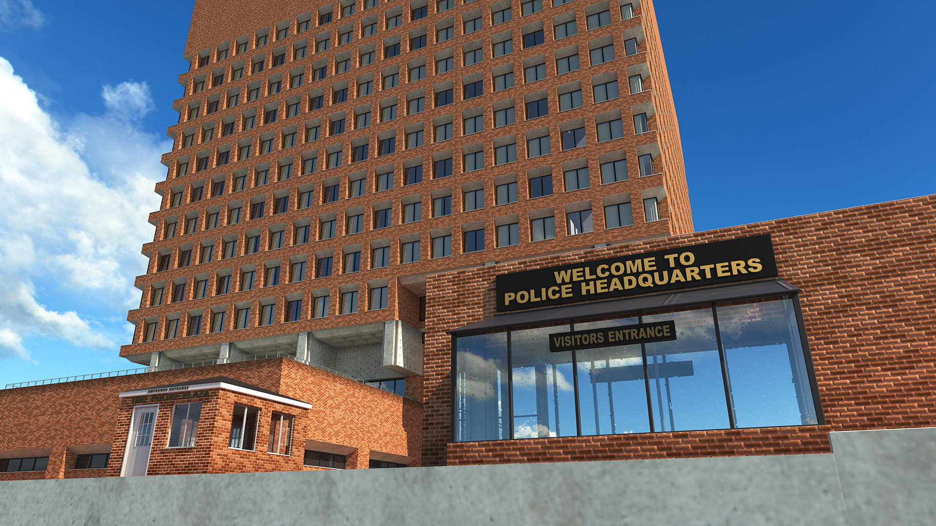 Hauptsitz des NYPD-Gebäudes 3D-Modell - TurboSquid 1478260