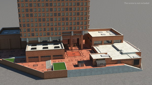 Headquarters nypd police building 3D model - TurboSquid 1478260