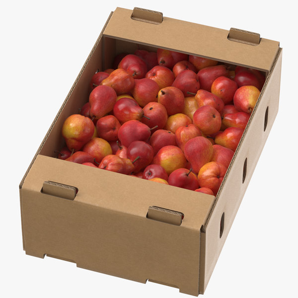 William pear box 3D - TurboSquid 1478300