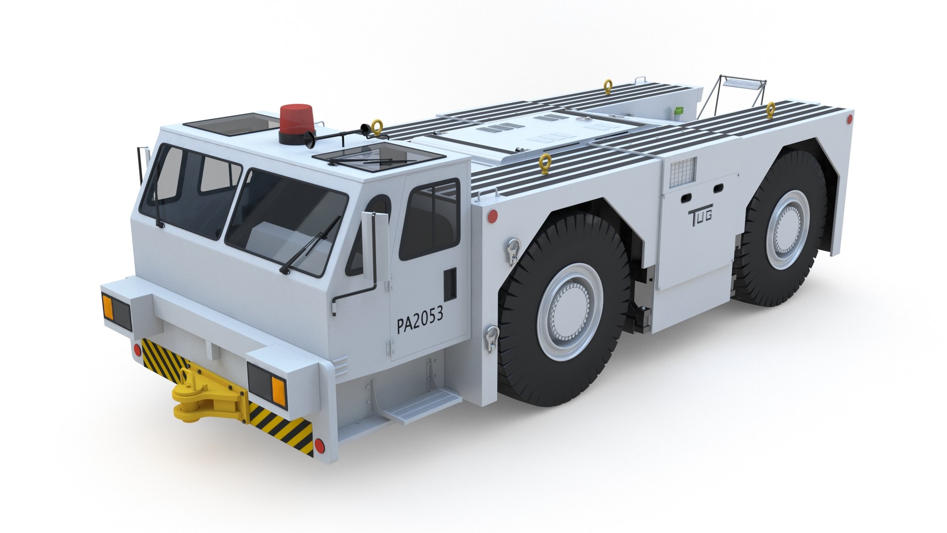 3D aircraft tractor tug model - TurboSquid 1478350