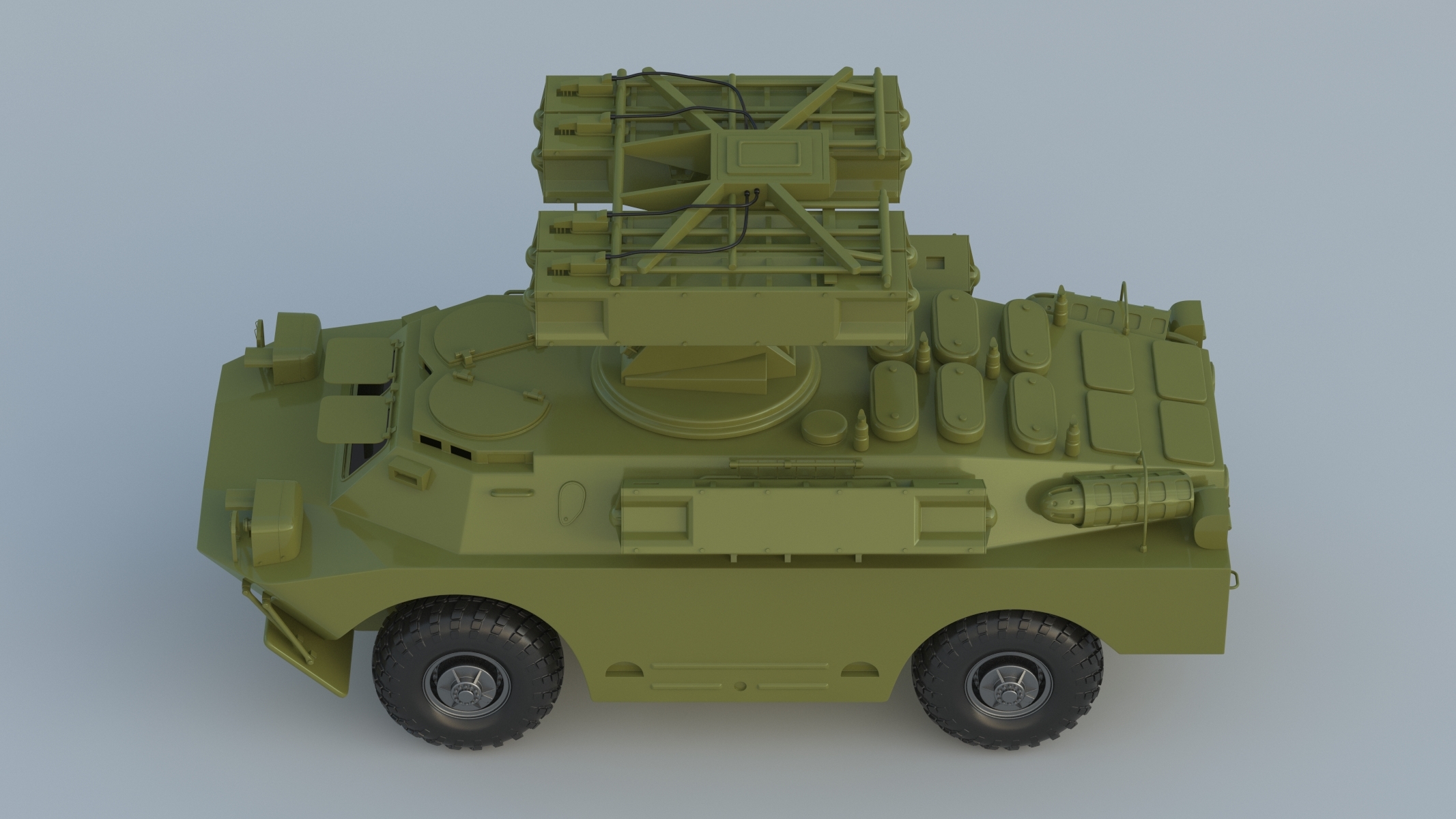 modelo 3d 9K31 Strela-1 (SA-9 Gaskin) - TurboSquid 1478473