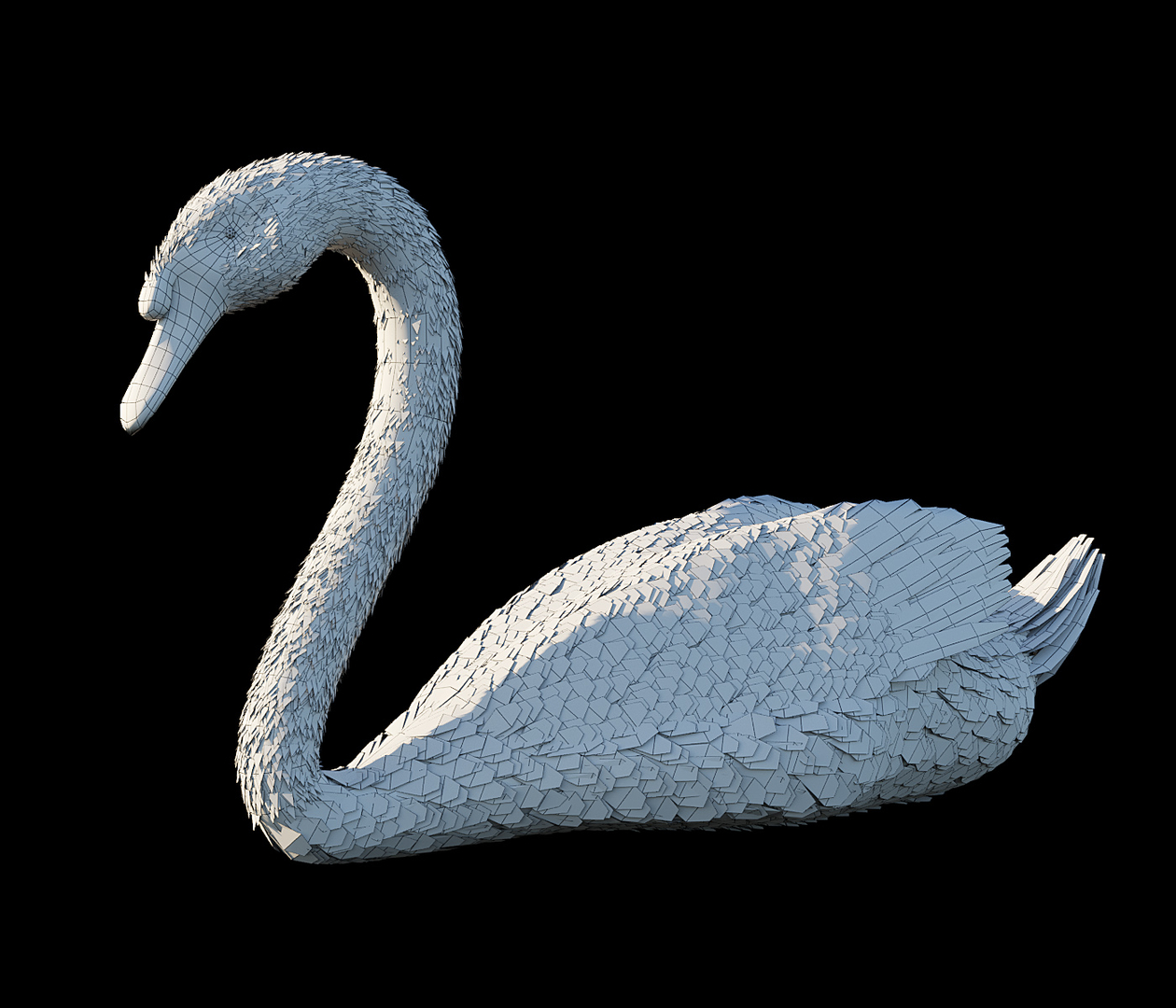 3D model white swan - TurboSquid 1478504