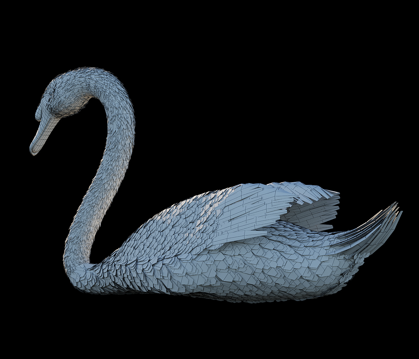 3D model white swan - TurboSquid 1478504