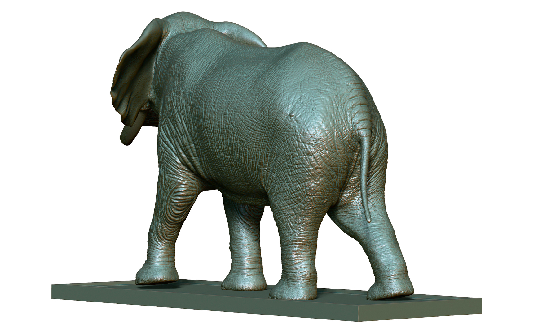 3D model elephant printing - TurboSquid 1478582