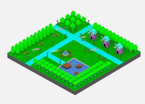 Free Blender Park Models | TurboSquid